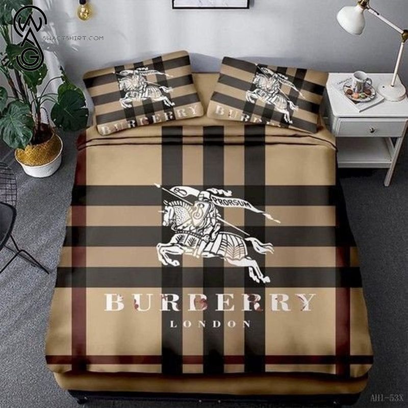 Burberry Caro Pattern Symbol Full Print Bedding Set - Hot Sale 2025