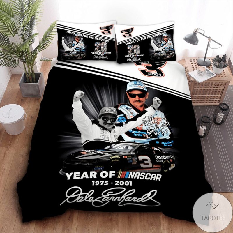 Dale Earnhardt 26 Year Of Nascar Bedding Set - Hot Sale 2025