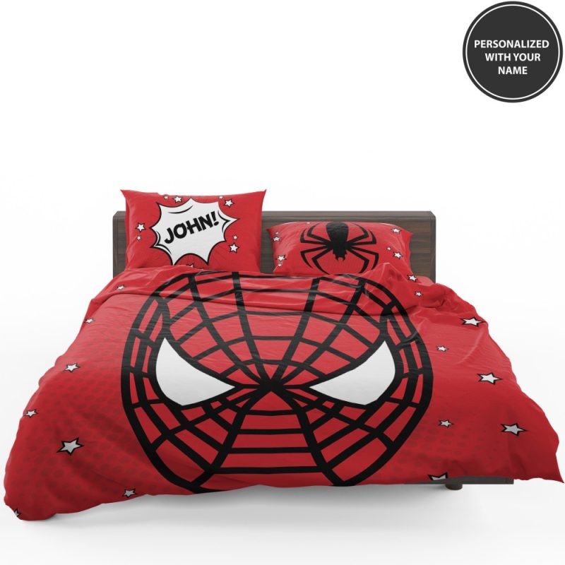 Personalized Comic Style Spider-Man Custom Bedding Set - Hot Sale 2025