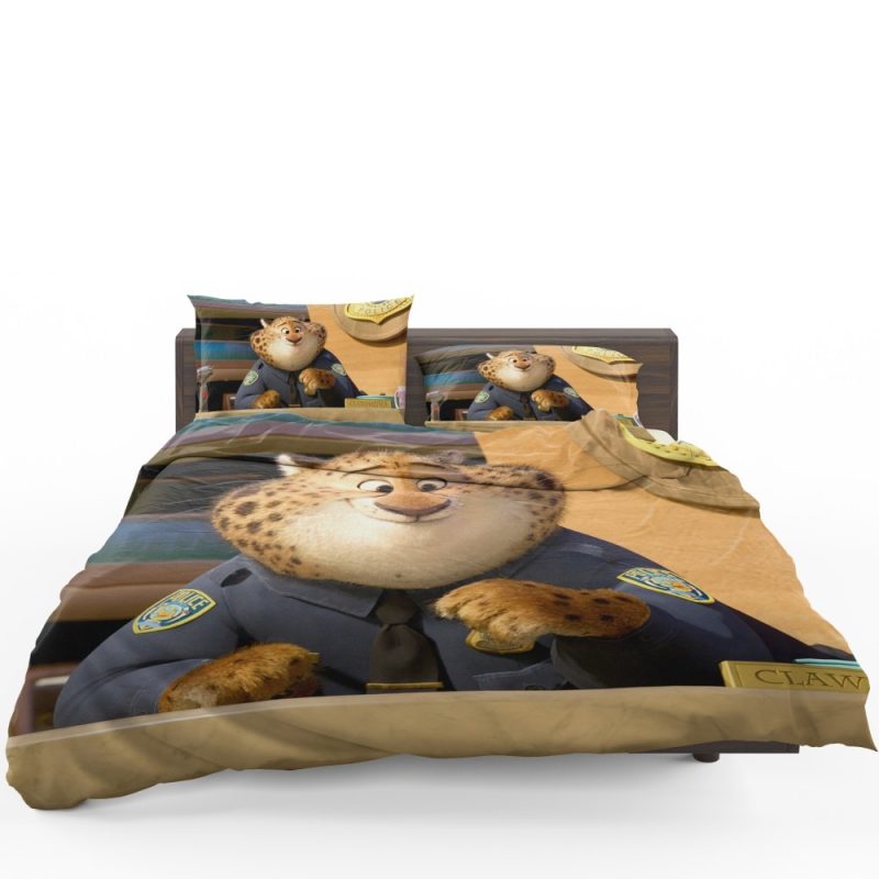 Zootopia Movie Benjamin Clawhauser Bedding Set - Hot Sale 2025